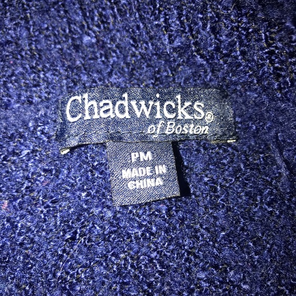 Chadwicks | Sweaters | Chadwicks Blue Turtleneck Sweater | Poshmark